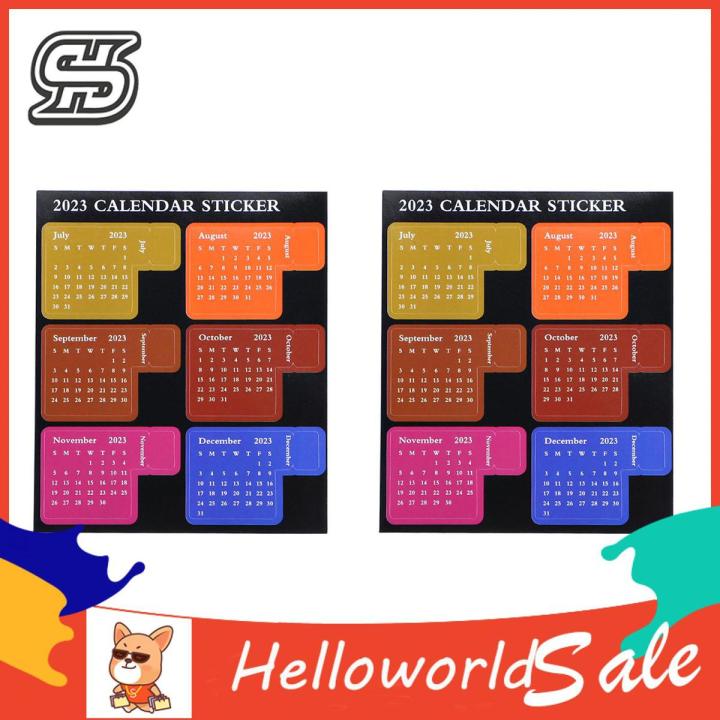HelloWorld Month Index Label 2023 Calendar English Month Index Label ...