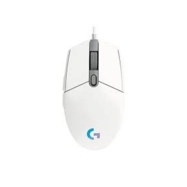 Logitech G102 Light Sync White Gaming Mouse | Daraz.com.bd