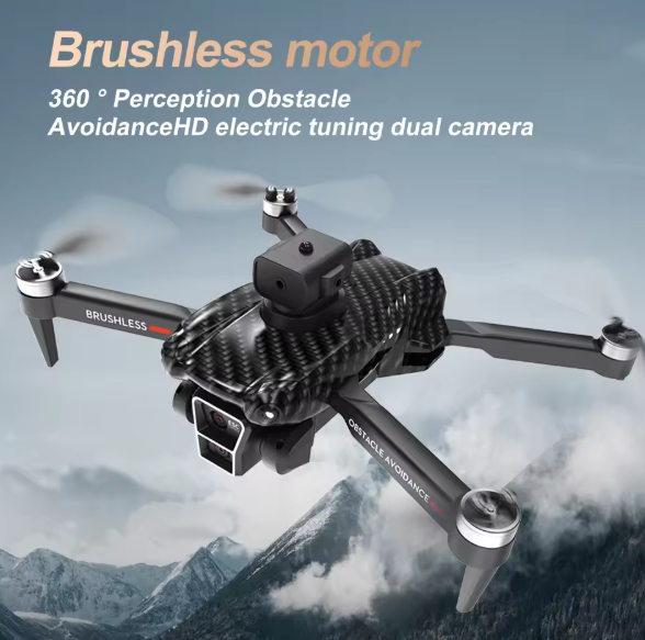 Optical Sensor Drone with 4K HD Dual Camera Aerial Photography WIFI FPV ...