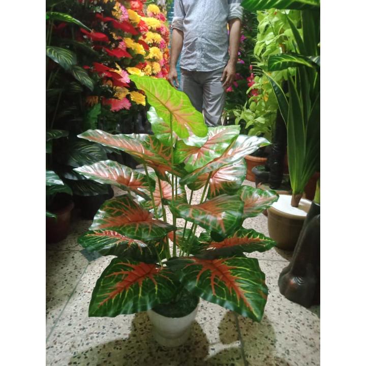 Artificial Plastic Plant Tree - 3 - Home Decoration Item - Home ...