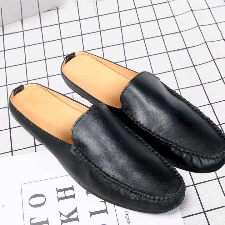 AAJ Black Half Shoes For Plain Leather Shoes SB-HS05 - Shoes | Daraz.com.bd