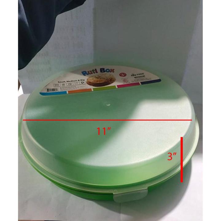 Plastic Roti Box - Round Container Roti Box | Daraz.com.bd