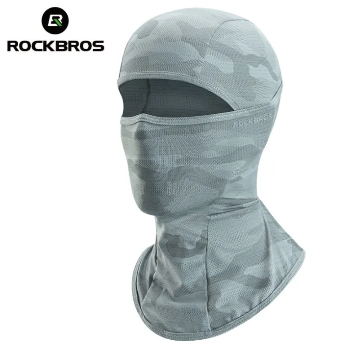 ROCKBROS Cycling Mask Full Face Mask UV Sun Protection Summer Balaclava ...