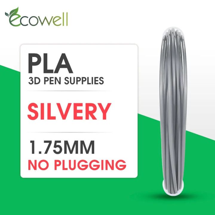 Ecowell PLA Filament 3D Pen filament 3D Printing Material 1.75mm*5meter ...