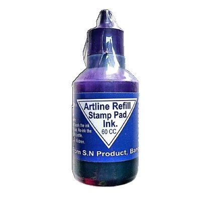Artline Stamp Pad Refill Ink - Violet | Daraz.com.bd