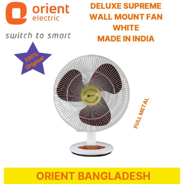 Orient Deluxe Supreme Table / Desk Fan Full Metal (400MM / 16") | Daraz ...