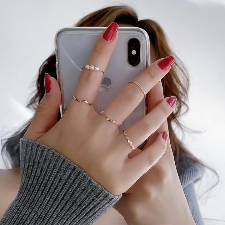 Finger Rings Set 5 Pcs | Daraz.com.bd