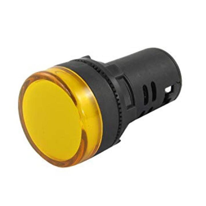 24V DC Yellow - Panel Indicator Light | Daraz.com.bd