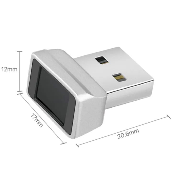 Nax Usb Fingerprint Reader For Windows Security Key Biometric ...