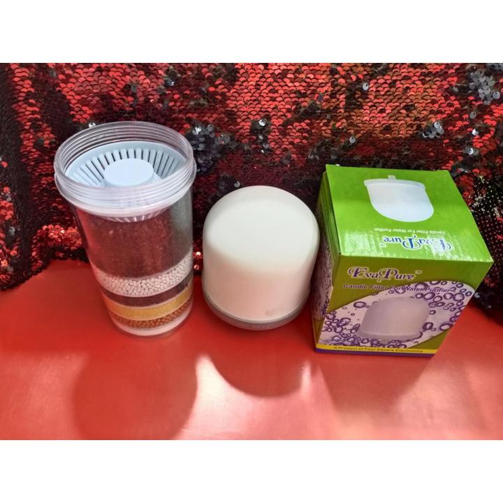 Eva Pure Ceramic Dome Filter With 5 Stage Replacement Carbon Mineral ...