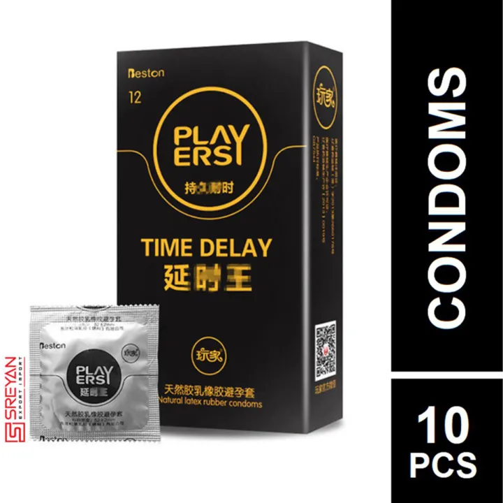 Player Extra Time Ribbed & Dots Condoms - 12Pcs Pack - Condom | Daraz ...
