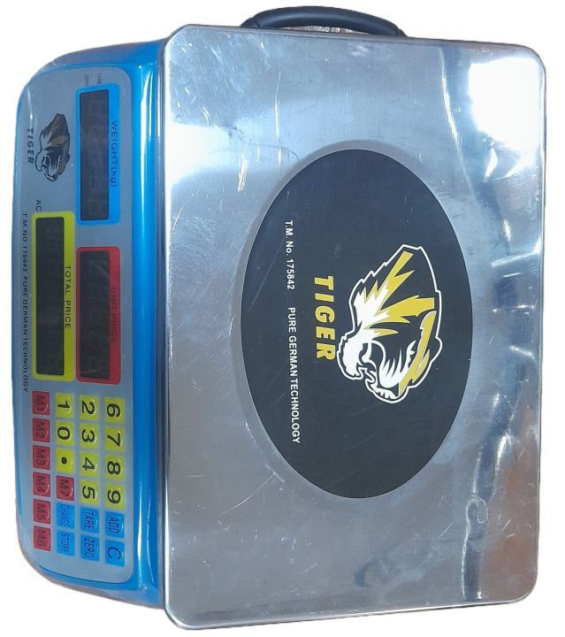 Tiger 30kg Weight Scale With Operator And Customer Display, Power ...