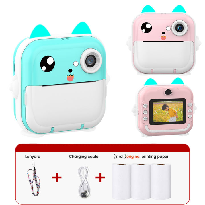 Kids Camera with Instant Print Digital Camera for Kids Kids Camera Toy ...