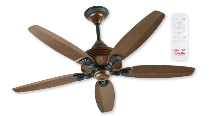 Pak Punjab 56 inch Inspire Model 5 Blades Remote Control ceiling fan | Daraz.com.bd