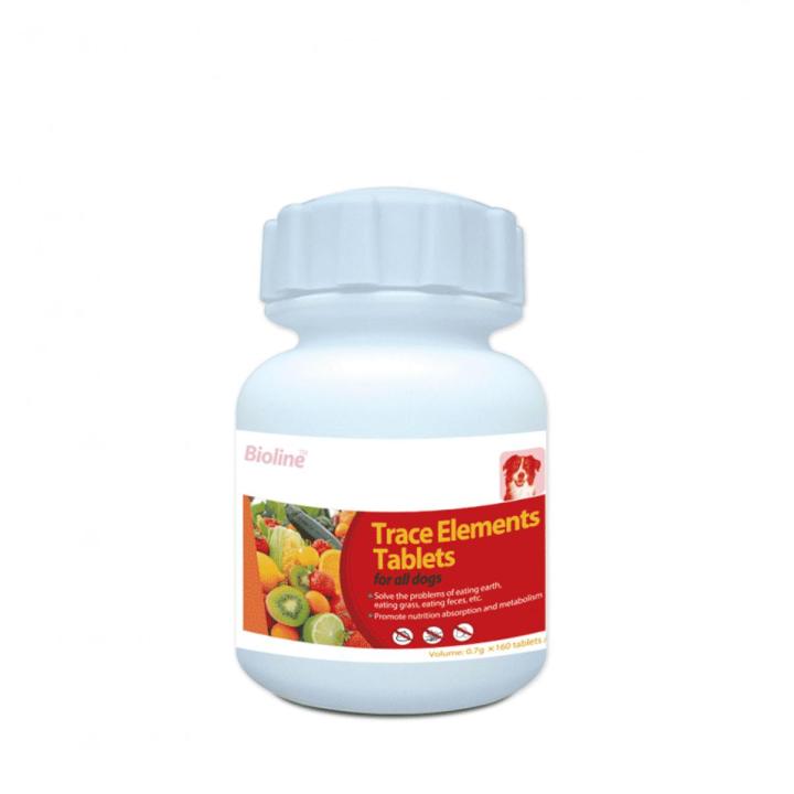 BIOLINE Trace Element 160 Tablet For Dog | Daraz.com.bd