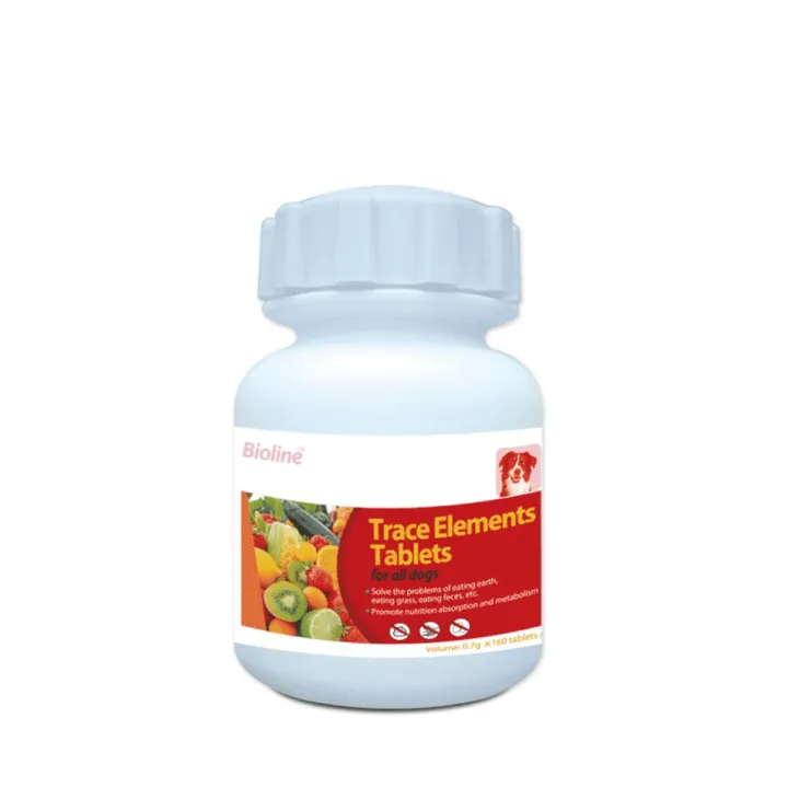 BIOLINE Trace Element 160 Tablet For Dog | Daraz.com.bd