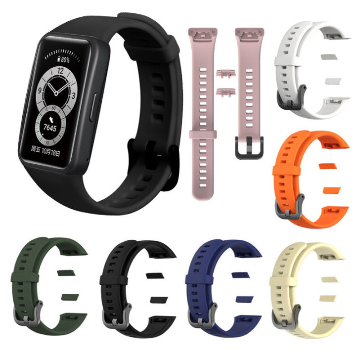 Applicable Huawei Band 6 Silicone Strap, Honor Band 6 Replacement ...