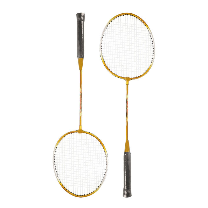 Badminton Racket Set Of 2, 2 Player Badminton Racket Set Lightweight ...