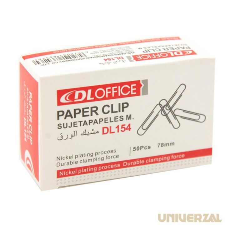 China Paper Clip 50ps 78mm/3inch DL Office | Daraz.com.bd
