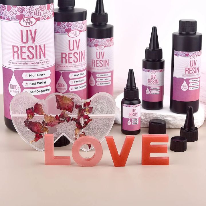 Hard UV Resin Glue Ultraviolet Curing UV Glue Transparent Quick Drying ...
