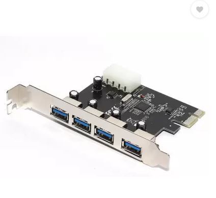 PCI E USB 3.0 Card 4 Port Express Card Speed Rate up to 5Gbps | Daraz ...
