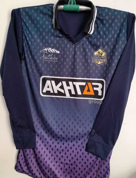 The Chattogram Challengers Full Sleeve Jersey BPL 2024 is the perfect ...