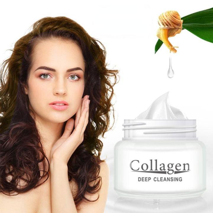 Collagen face cream skin moisturizing anti-aging whitening protective ...