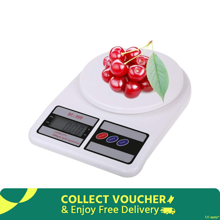 Electronic Kitchen Scale, Digital LCD Display, 10 kg 10,000g - Weight ...