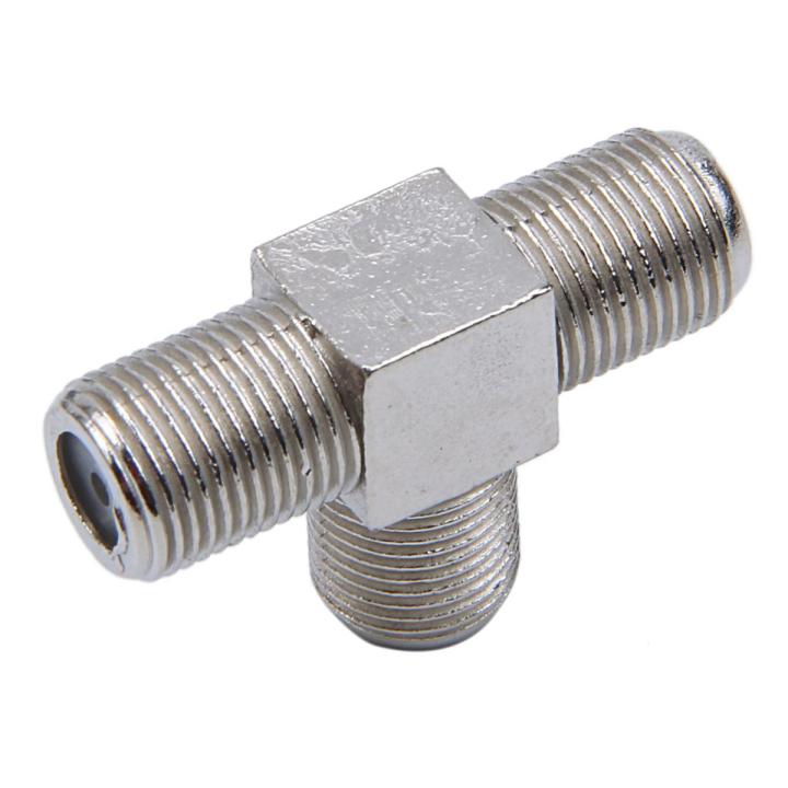 20-Pack 3-Way F-Type Coax Cable Splitter Combiner Female to 3 Female ...