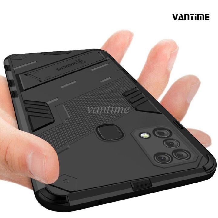 Vantime for Samsung Galaxy M31 kickstand hard back camera protect cover ...