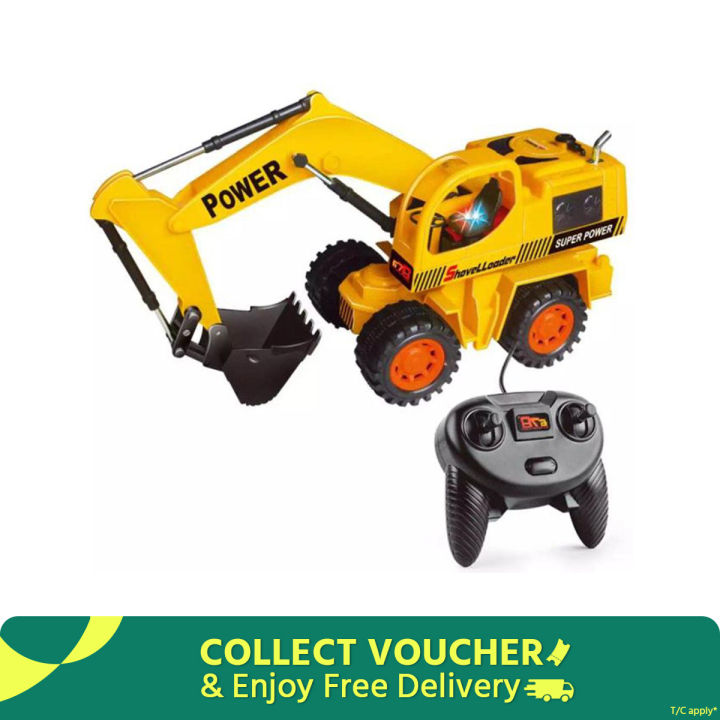 Remote Control JCB RC Crane Truck Excavator Shovel Loader Toy | Daraz ...