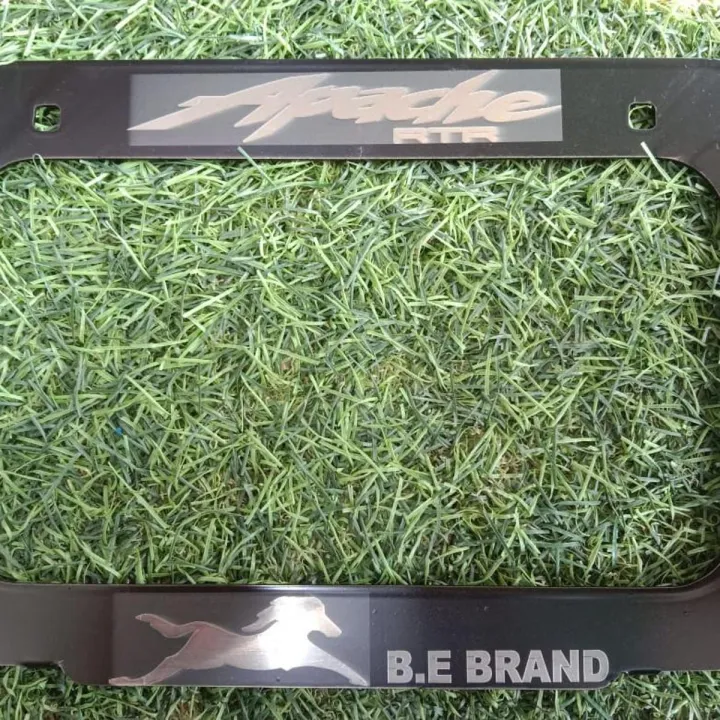 Number Plate Holder Frame For Apache RTR Bike | Daraz.com.bd