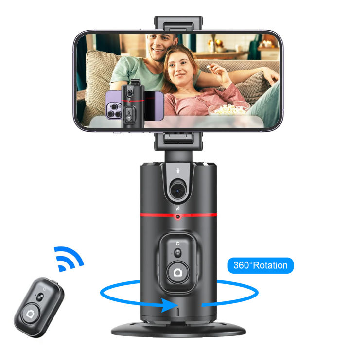 Auto Face Tracking Tripod 360°Rotation,No App, Gesture Recognition ...