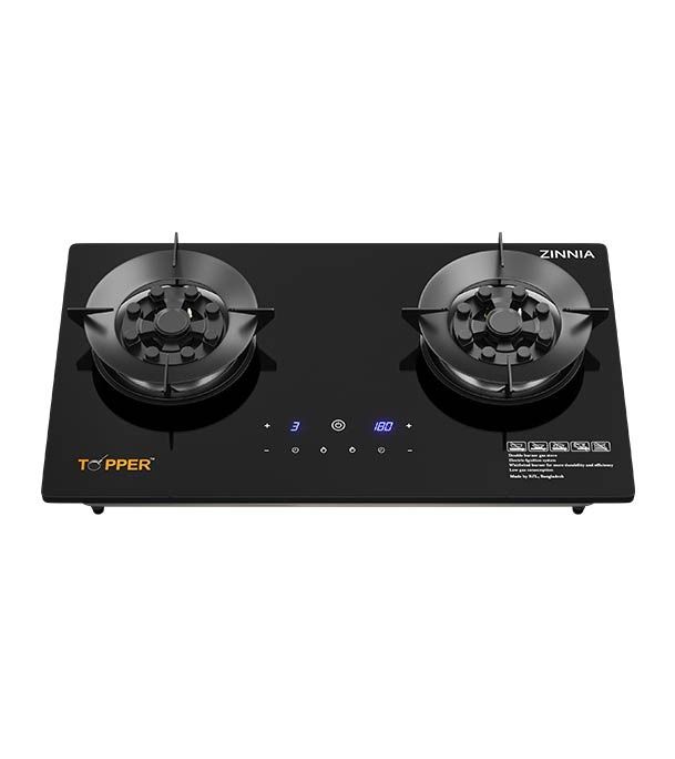 Rfl-TOPPER Zinnia Double Touch Stove NG (Line Gas) 966624 | Daraz.com.bd