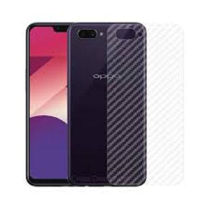 Oppo A3S Back Carbon Fiber 3D Sticker-Transparent | Daraz.com.bd