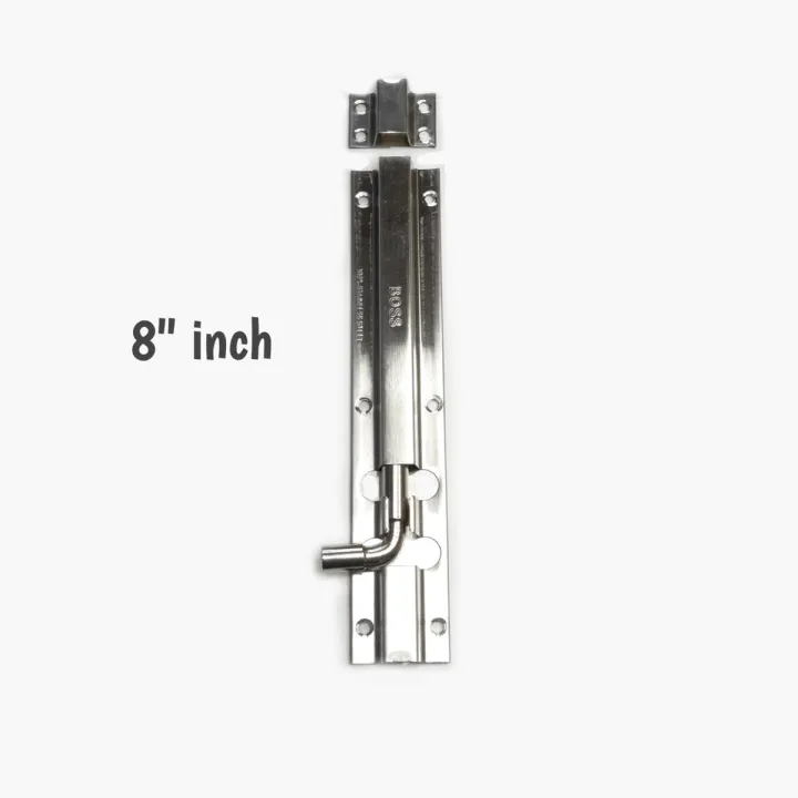 1 pcs 8 inch Stainless Steel Tower bolt/ Latch Catch Door Bolt. | Daraz ...
