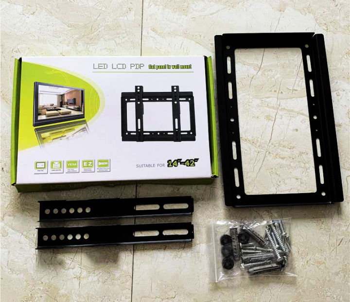 Top-Tier Option - LED/LCD Plasma TV Wall Mount 14 -42 Inch Black - Break Trend - Professional ...