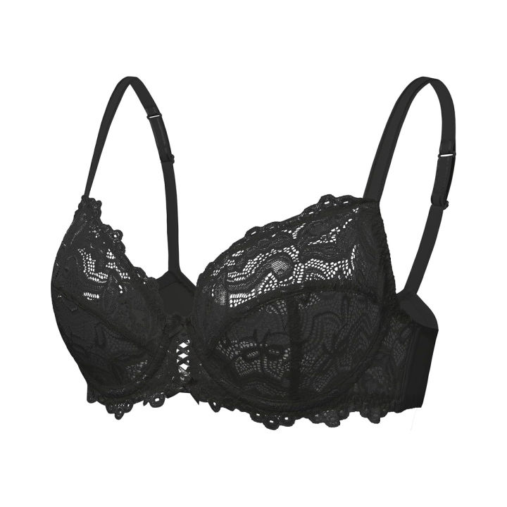 Net Foam Push up Solid Black Color Bra For Girls And Women-01 Piece ...