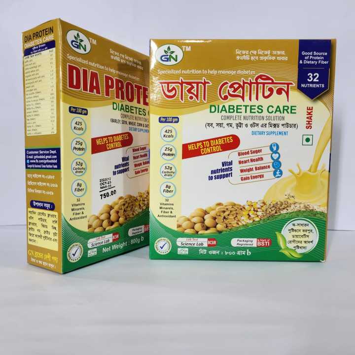 DIA PROTEIN Powder 800gram GN Food | Daraz.com.bd