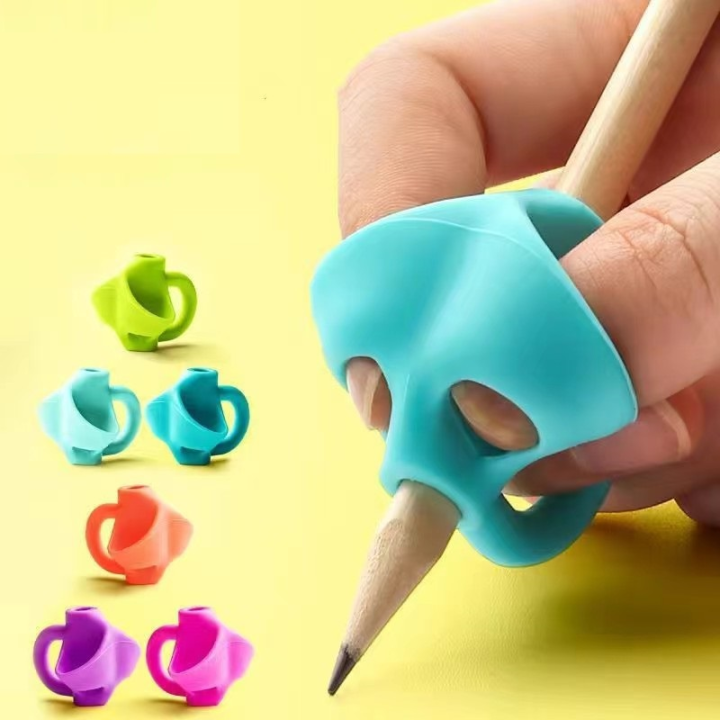 03-Finger - 3Pcs/set Writing Pencil Pen Gripper Holders for Children ...
