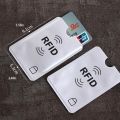 10pcs Elegant NFC Blocking Anti RFID Card Holder Reader Lock Aluminium ...