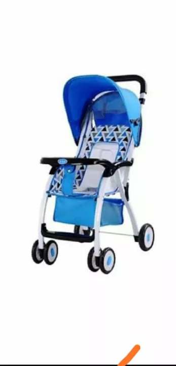 Baby Trolley 722C Folding Pram for kids With Back Rest, Food Tray ...