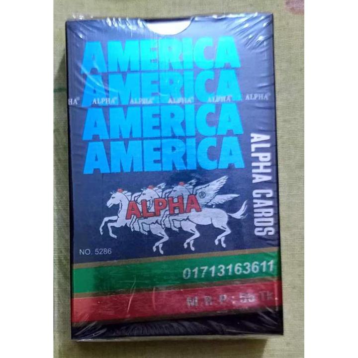 America Playing Fun Cards Traditional Game Classic Game (Tash Card ...