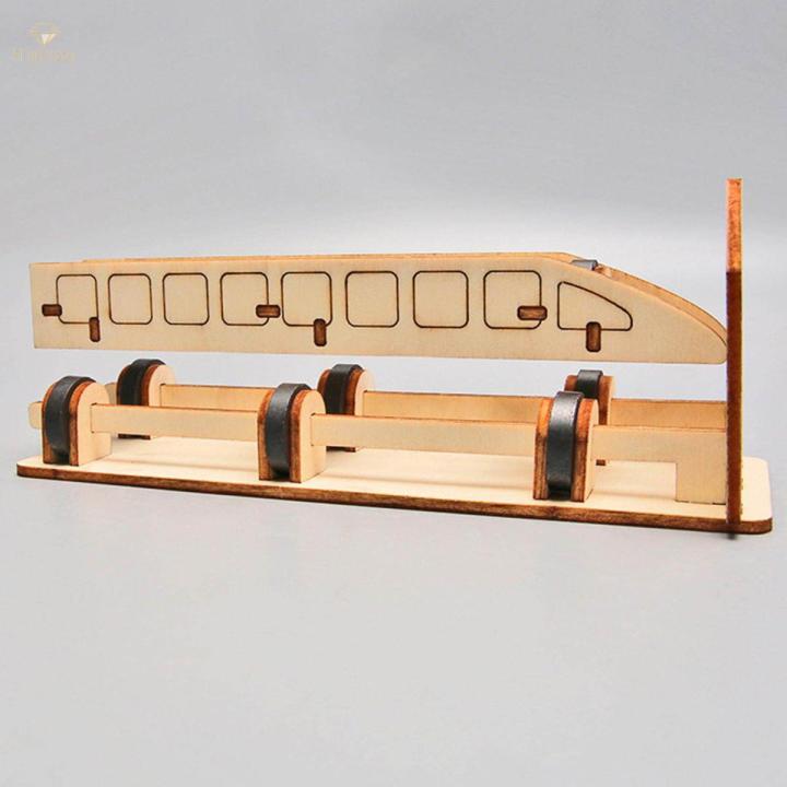 Science Experiment Maglev Train Model DIY Craft for Toddlers Preschool ...