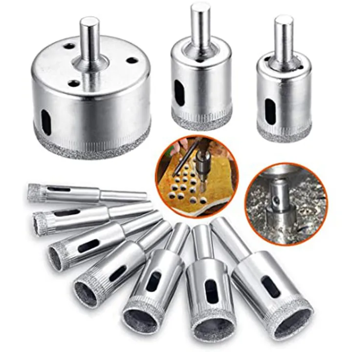 5 pcs glass hole bit 5/6/8/10/12mm /Glass Hole Bit#Glass drill bits ...