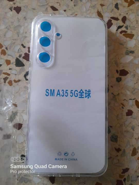 For Samsung Galaxy A35 5G - AGT Premium Silicone Case Crystal Clear ...