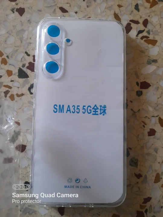 For Samsung Galaxy A35 5G - AGT Premium Silicone Case Crystal Clear ...