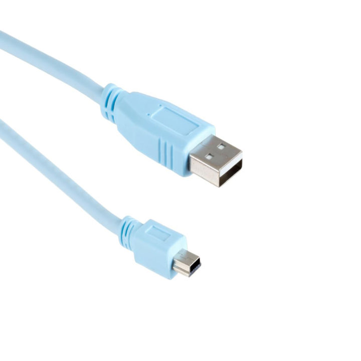 Cisco USB-A to Mini-B Console Cable, 6 Feet, Compatible 900 Series ...