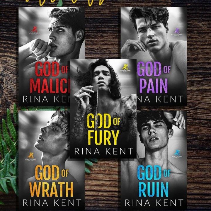 Legacy of Gods (5 book series) by Rina Kent (White Print) | Daraz.com.bd
