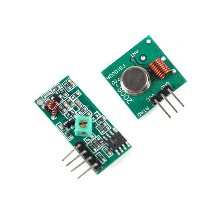 1Set 433Mhz RF Wireless Transmitter Module Receiver Kit 5V DC 315MHZ ...